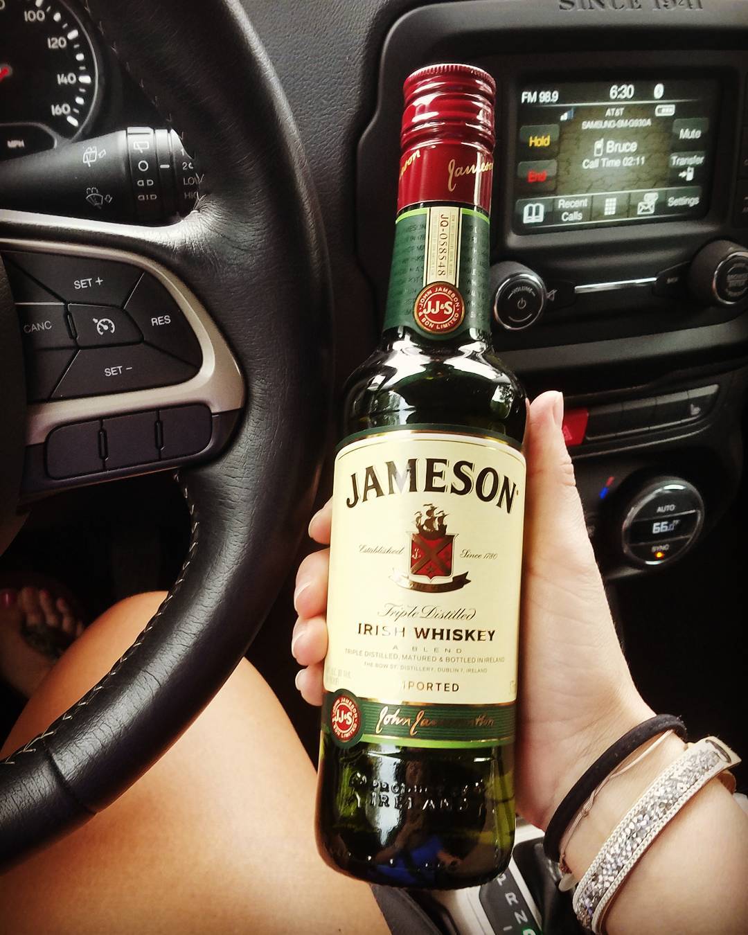 Jameson selling addictive alcohol- targeting women drivers. – Canceraware