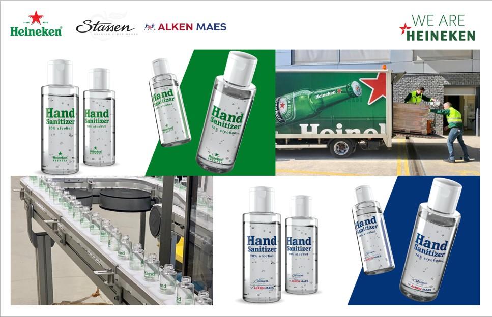 Heineken use alcohol to make hand sanitizers – Canceraware